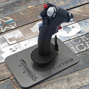 F-16 Flight Stick Miniature Replica Aviation Geek Gift for Man Cave or ...