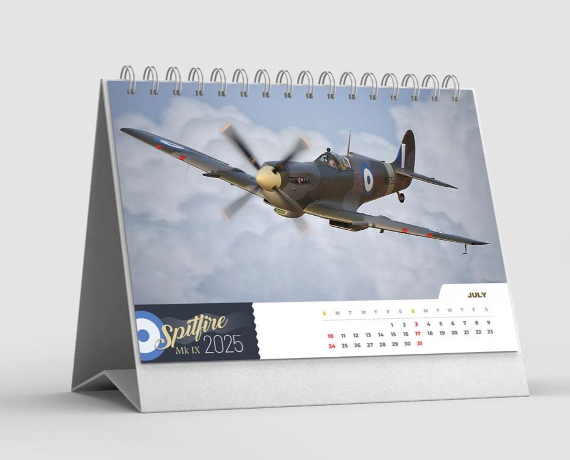 2026 Spitfire Desk Calendar - Images of Rare Greek Sample of the ...