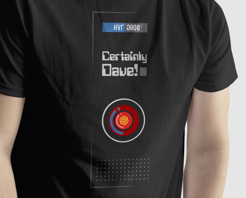Space Odyssey HAL 9000 T-shirt - Embrace the AI Revolution. Artificial ...