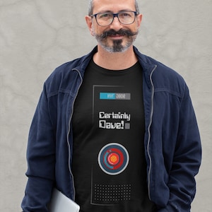 Space Odyssey HAL 9000 T-shirt - Embrace the AI Revolution. Artificial ...