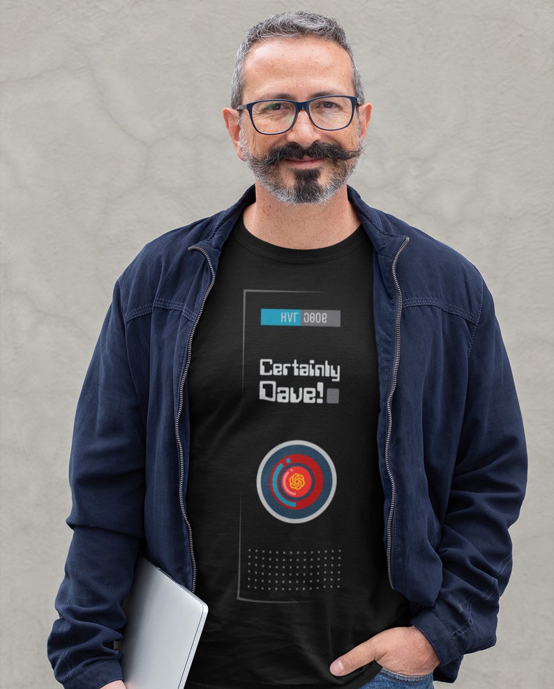 Space Odyssey HAL 9000 T-shirt - Embrace the AI Revolution. Artificial ...