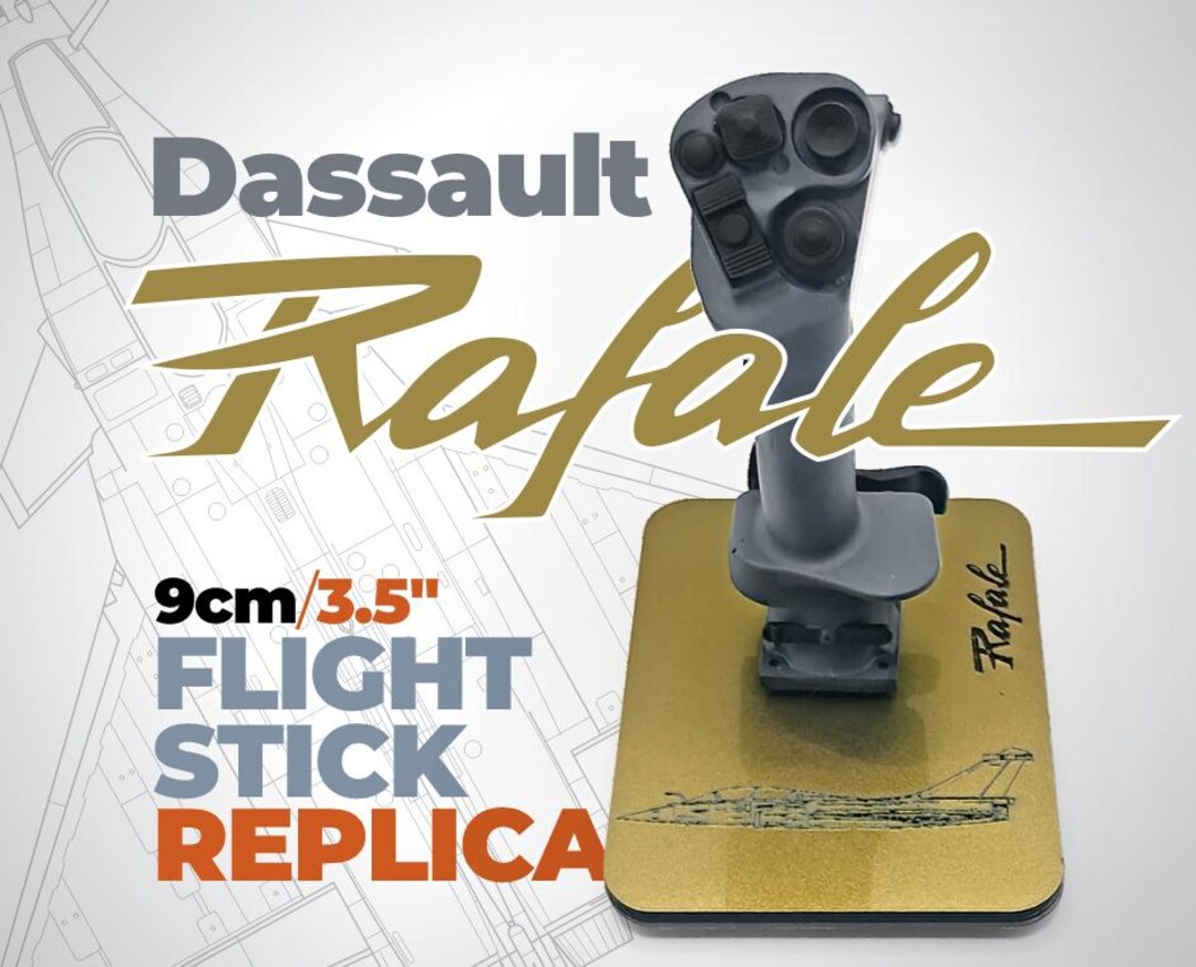 Rafale Flight Stick Miniature Replica Aviation Geek Gift for Man Cave ...