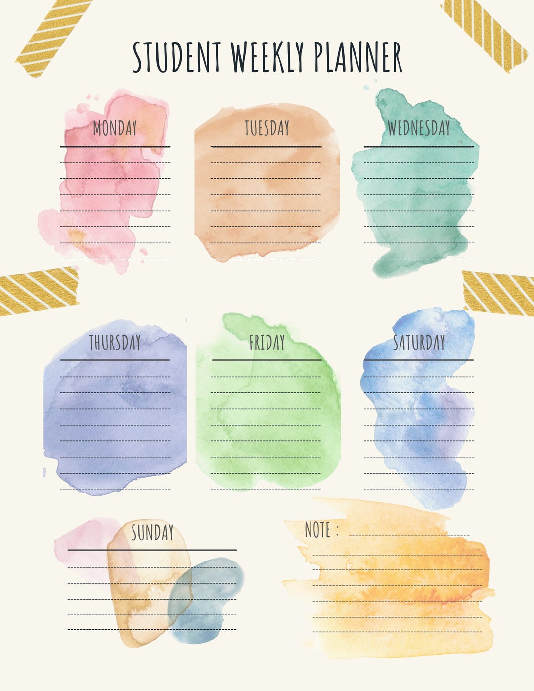 Printable Schedule | Calendar | Primary School | Elementary School ...