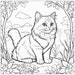 Coloring Pages | Cats & Dogs Themed | Kids Coloring | Coloring Book ...