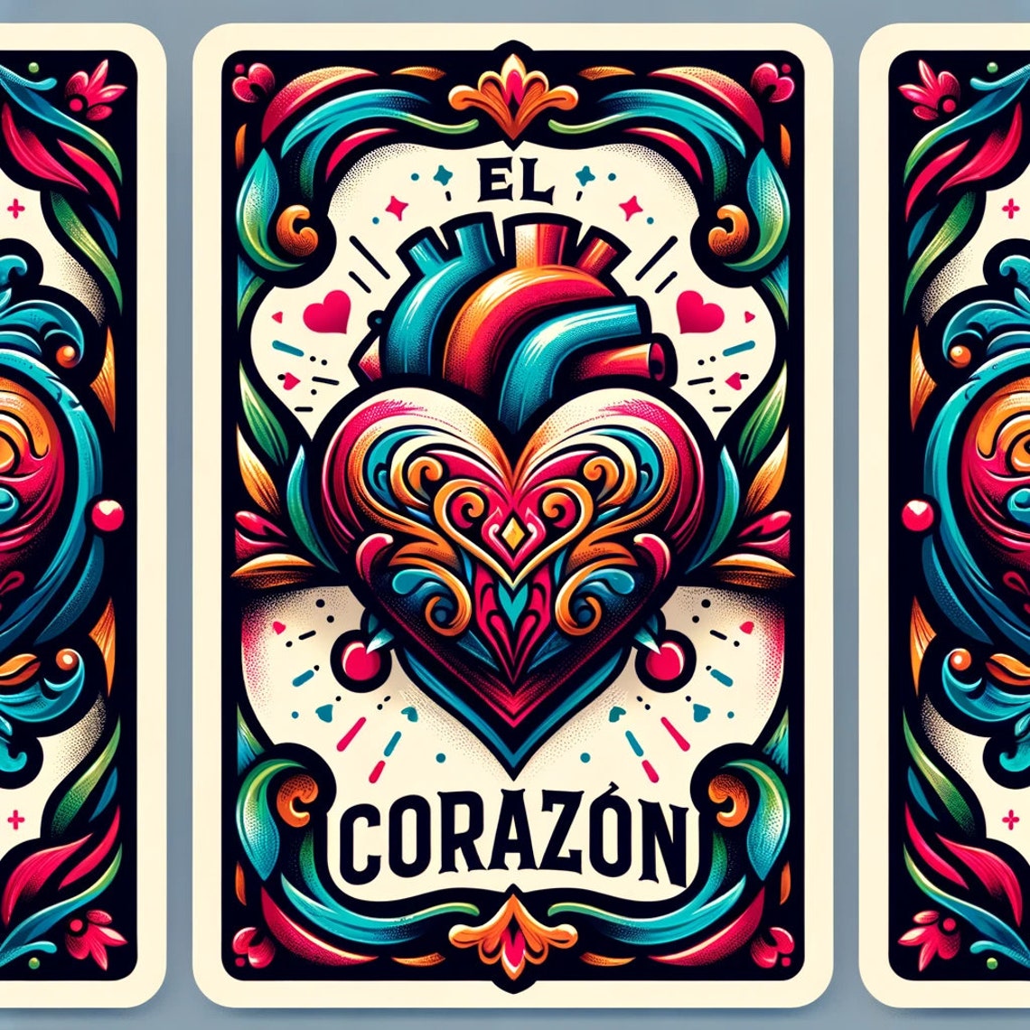 Loteria Mexican Card Game Bingo Cultural Games Digital Download - Etsy