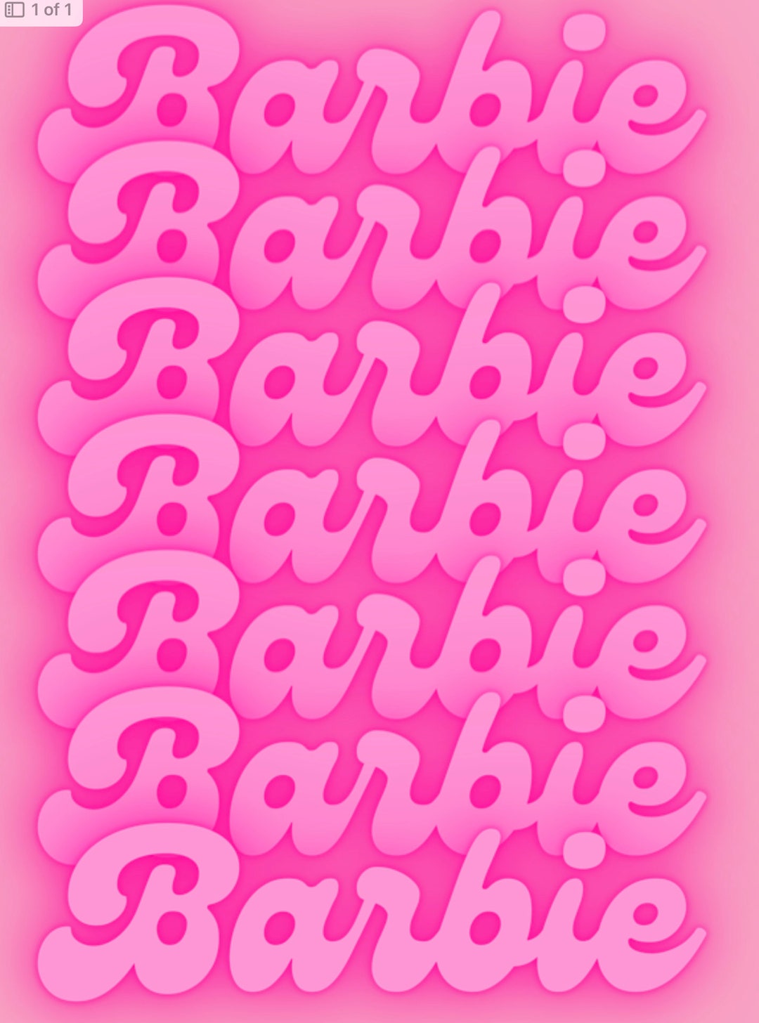 Printable Poster | Barbie | Barbie Movie | I’m a Barbie Girl in a ...