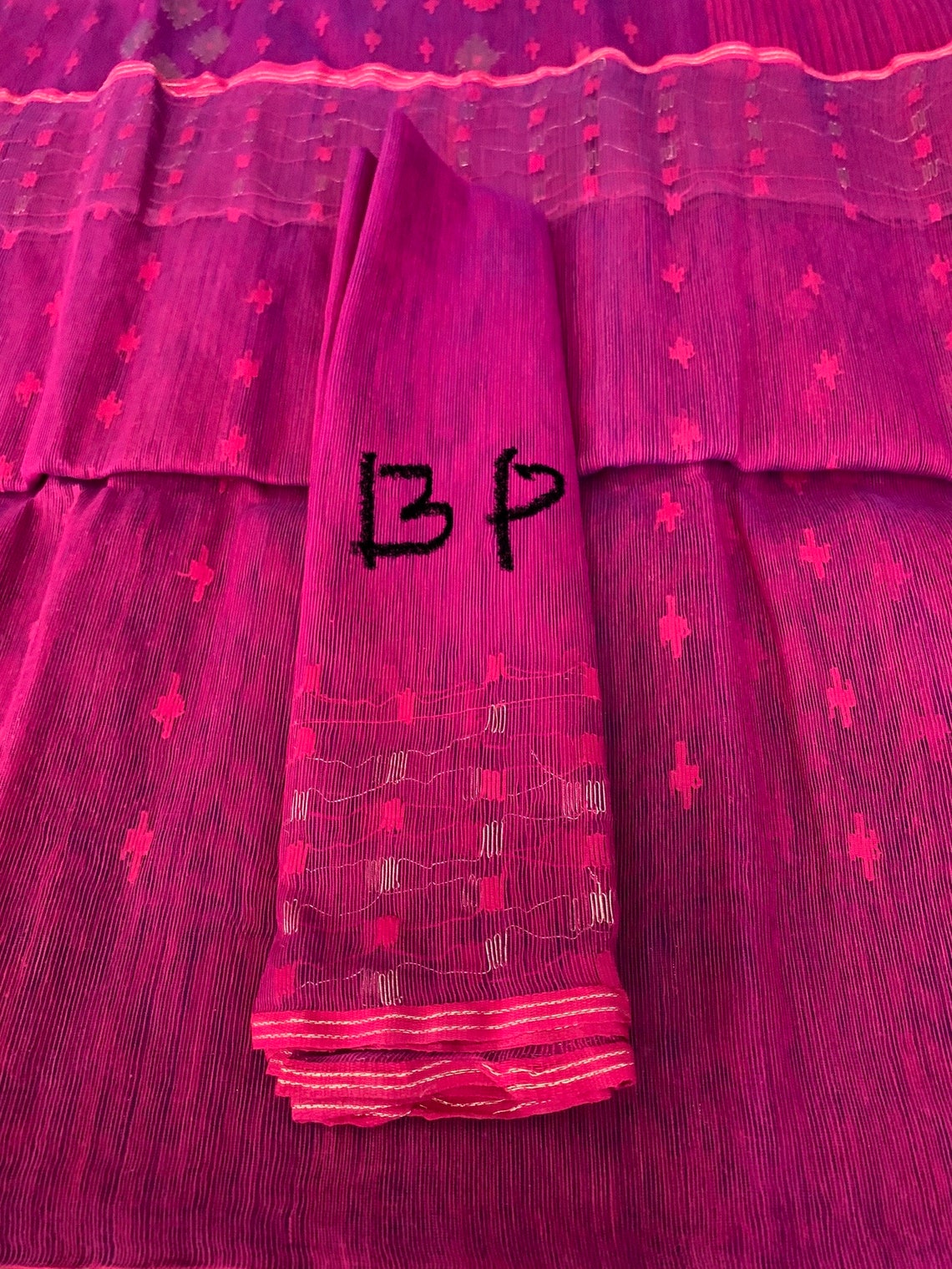 Handloom Dhakai Jamdani Saree From Bangladesh Jamdani Half Silk Saree ...