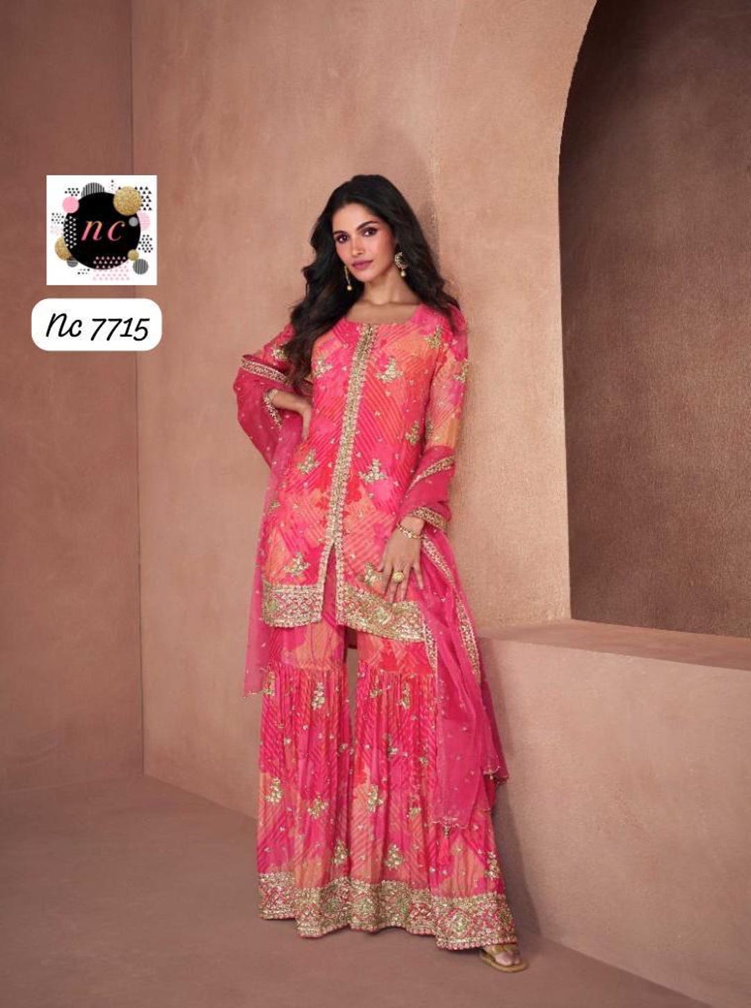 Diwali Salwar Kameez Readymade Party Wear, Georgette Embroidered Kurta ...