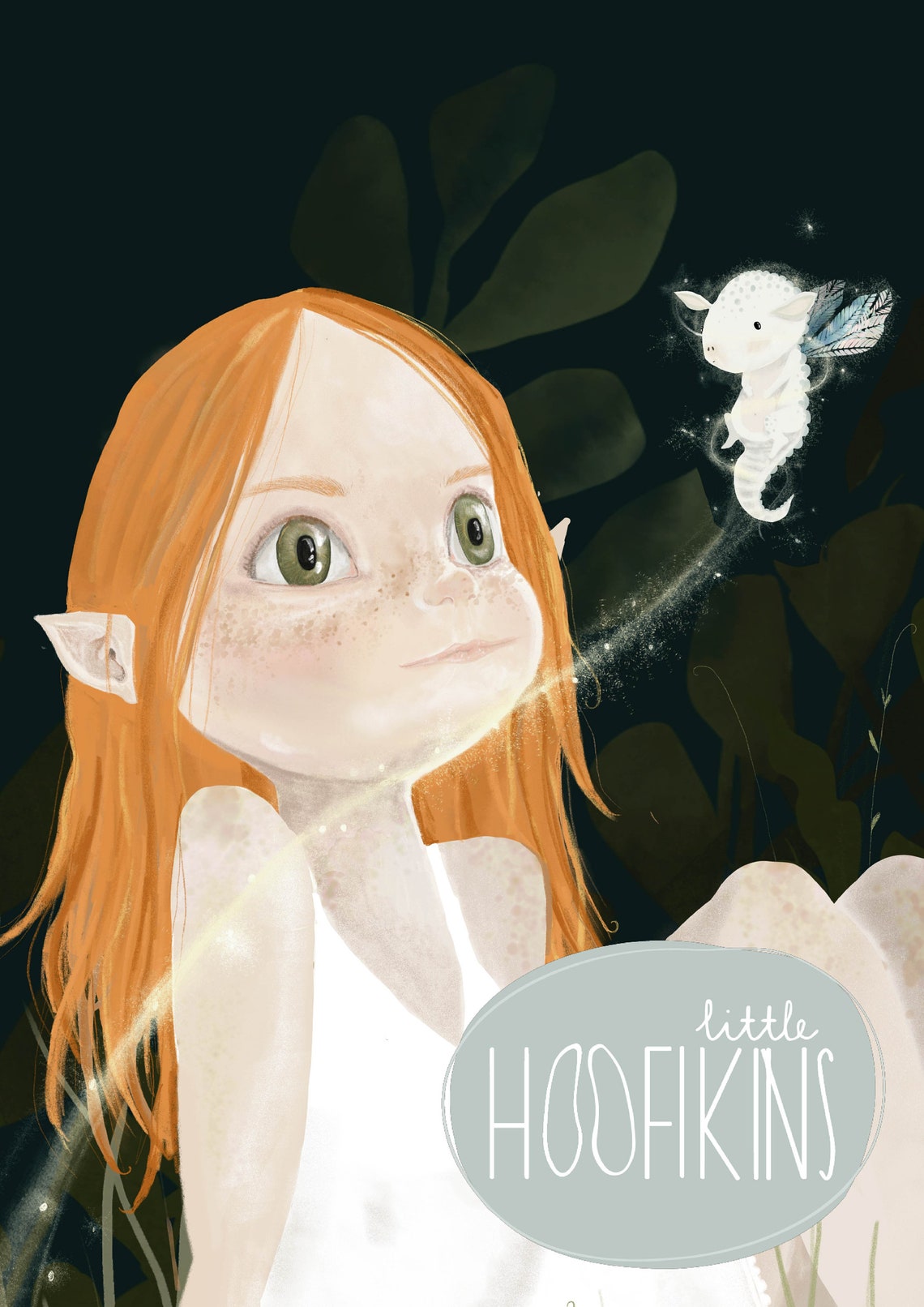 Pixie With Tiny Dragon - Etsy