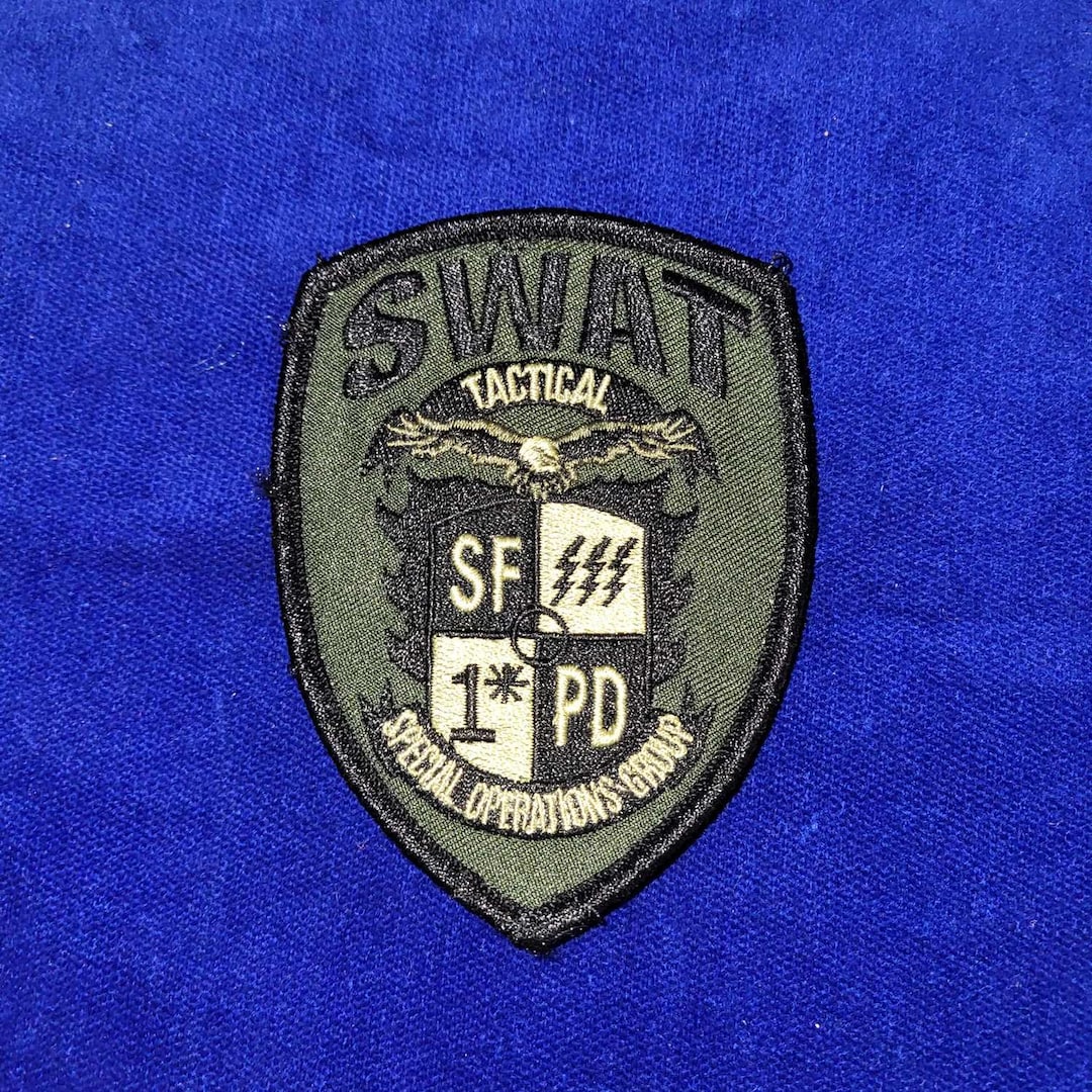 San Fransisco SWAT Patch - Special Operations Group #1 - Etsy