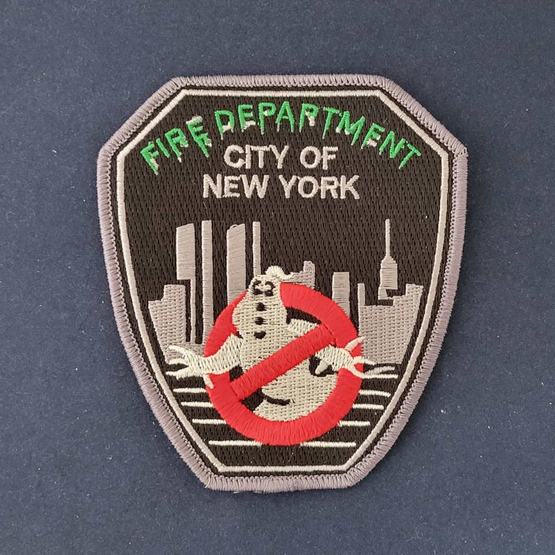 F.D.N.Y. Ghostbusters II Patch Firefighter New York - Etsy