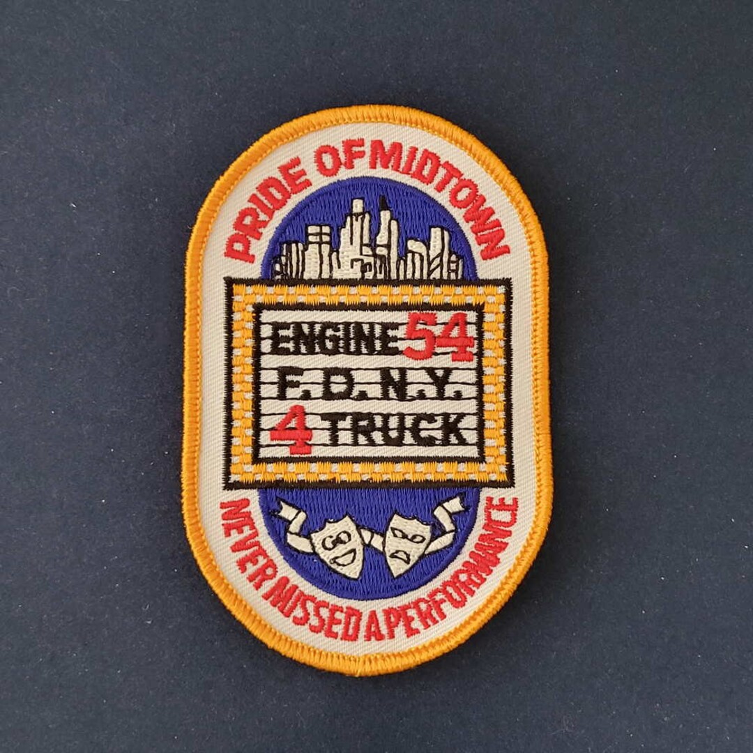 F.D.N.Y. Engine 54 Truck 4 Pride of Midtown Patch Firefighter New York ...