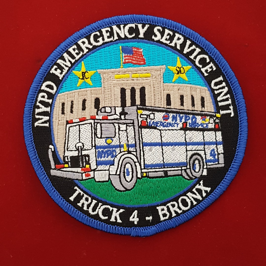 N.Y.P.D. ESU Unit Truck 4 SWAT Patch - Etsy