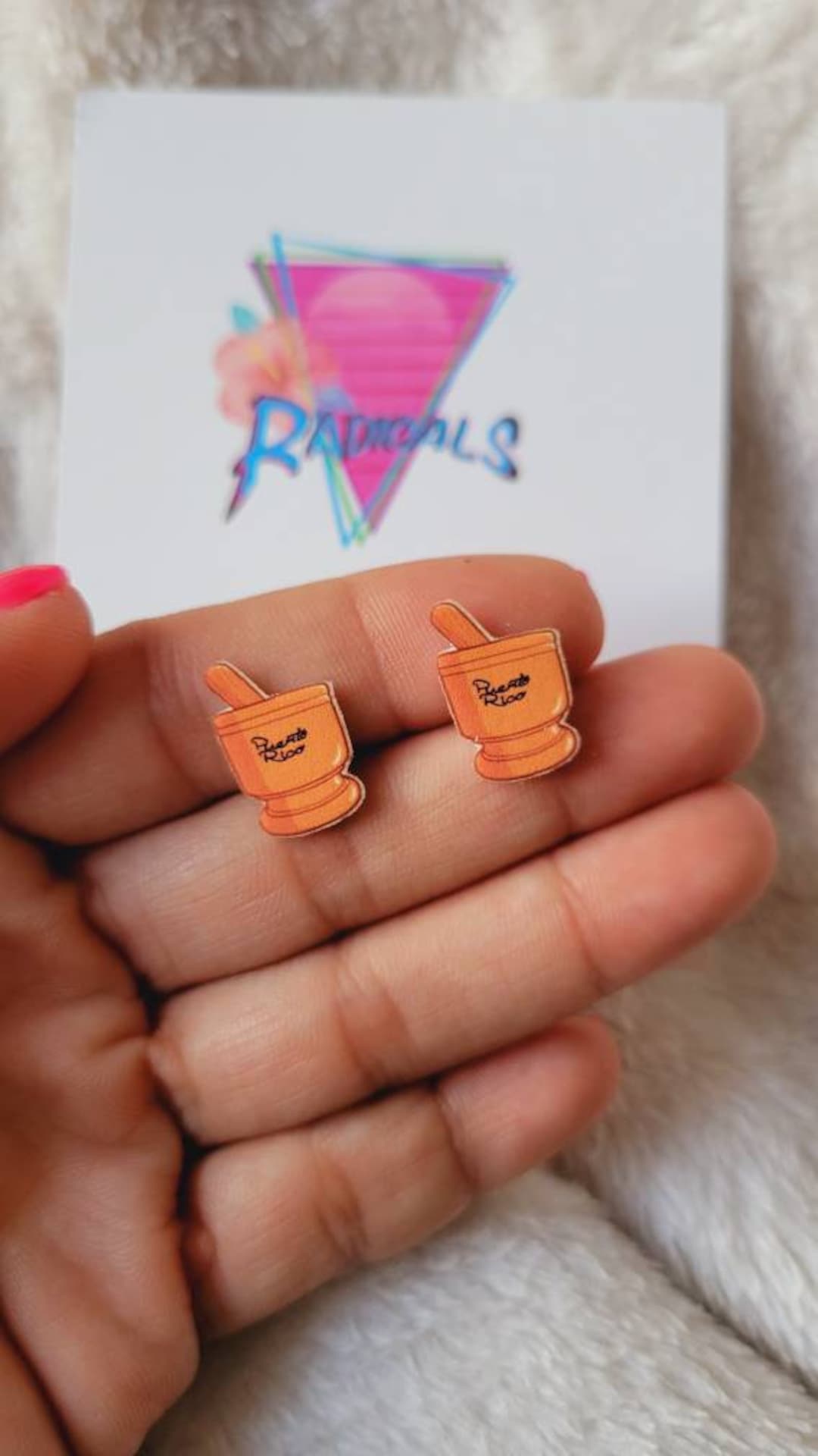 Pilon, Platanos, Plantains Stud Earrings - Etsy