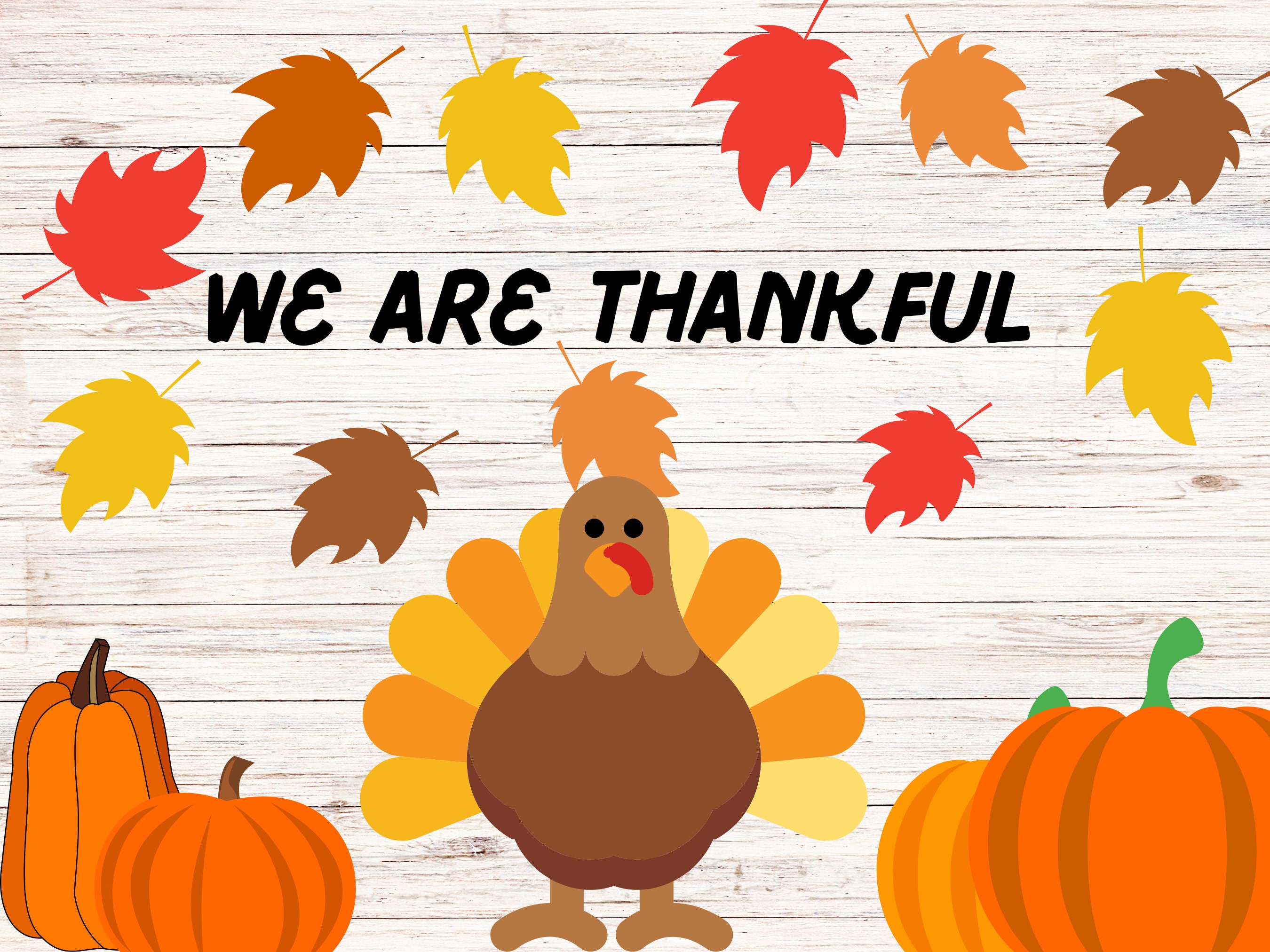 Thanksgiving Bulletin Board Kit for Teachers - Etsy