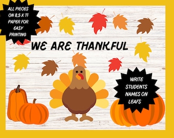 Thankful for My Little Turkeys Bulletin Board Kit, Bulletin Board Kit ...