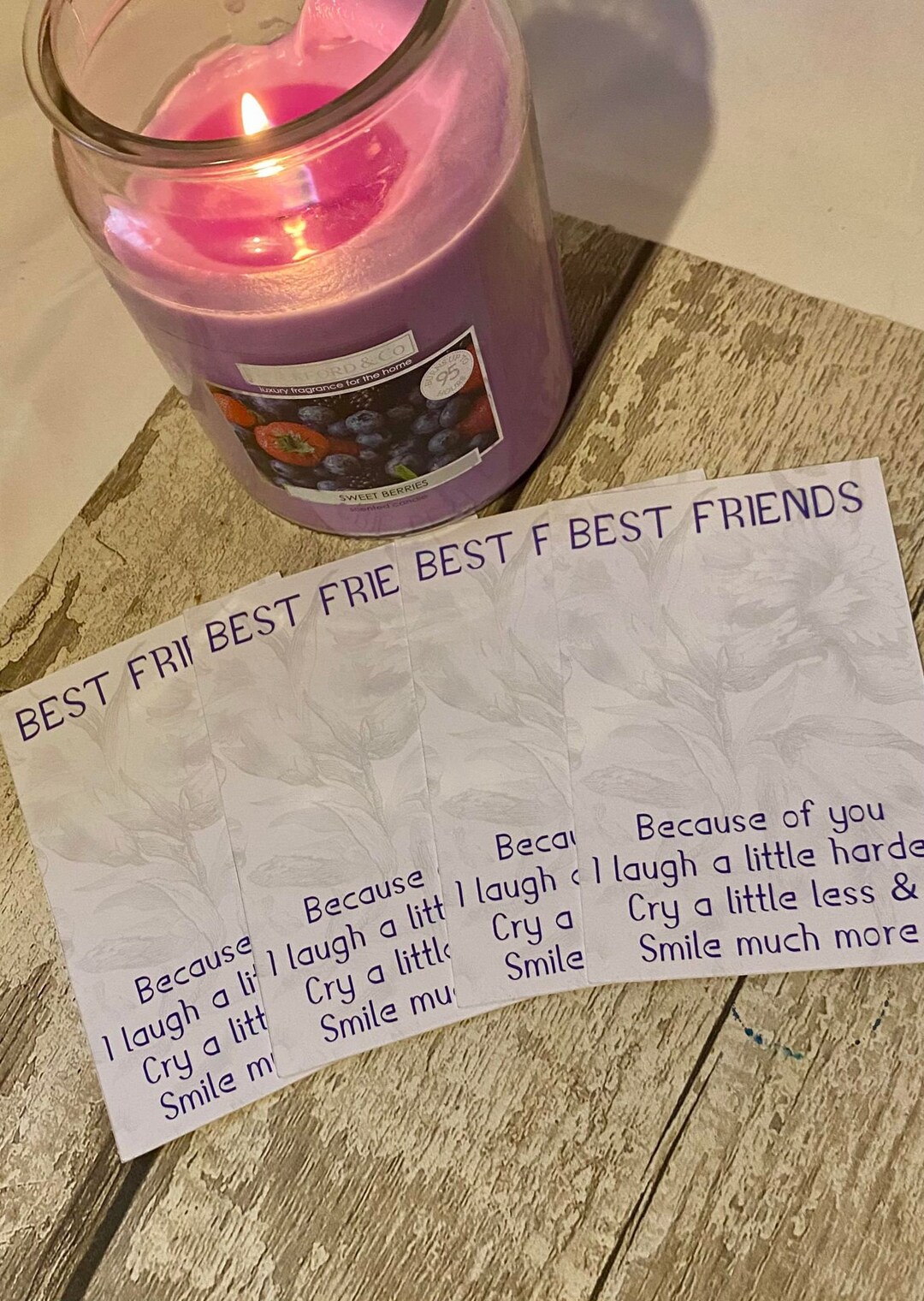 Best Friends Pocket Hug Backing Cards A Fun and Easy Craft Idea for ...