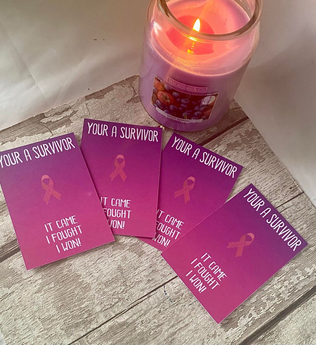 Surviving Cancer Pocket Hug Cards A Unique and Heartfelt Gift for ...