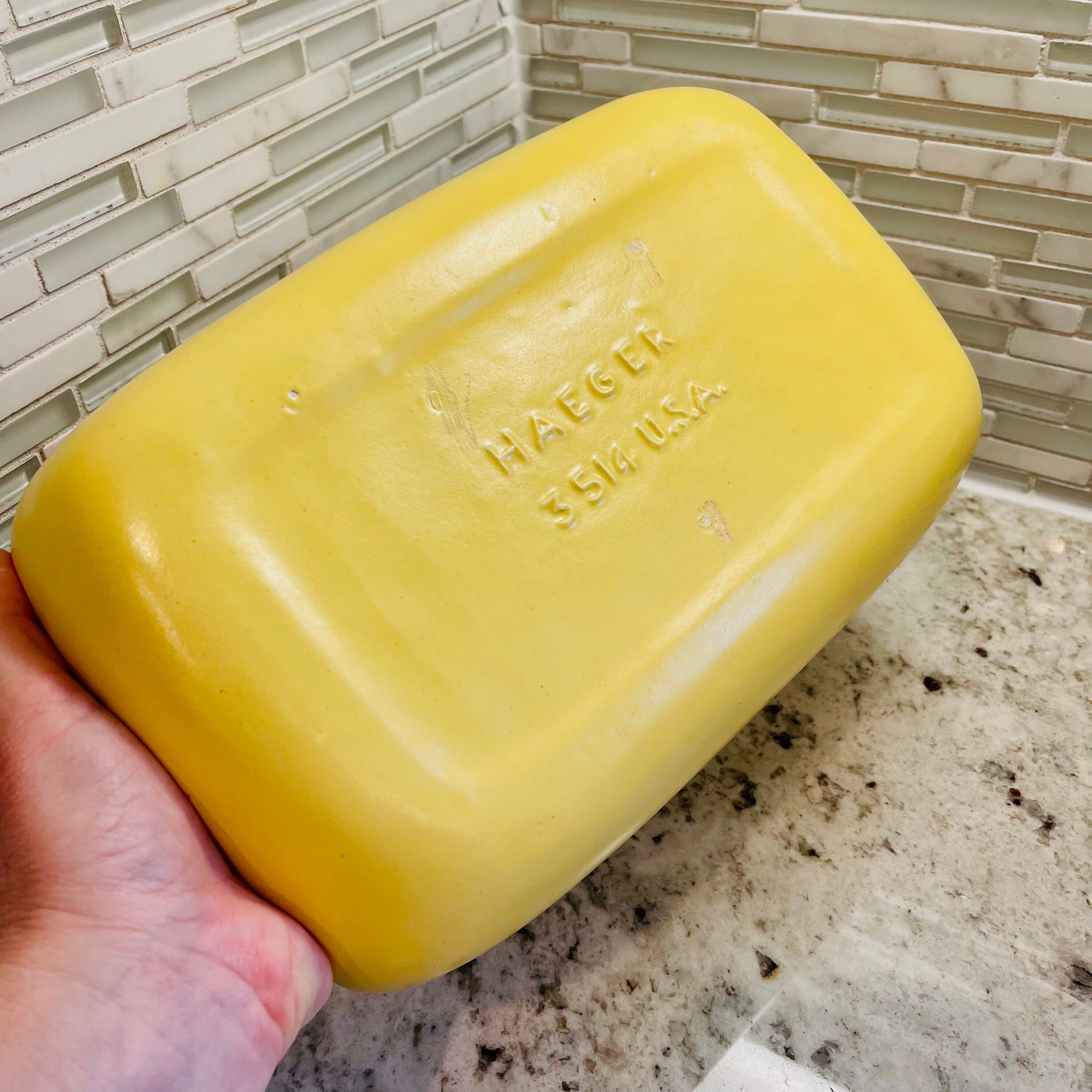 Vintage Yellow Haeger Planter 1960s Vintage Pottery - Etsy