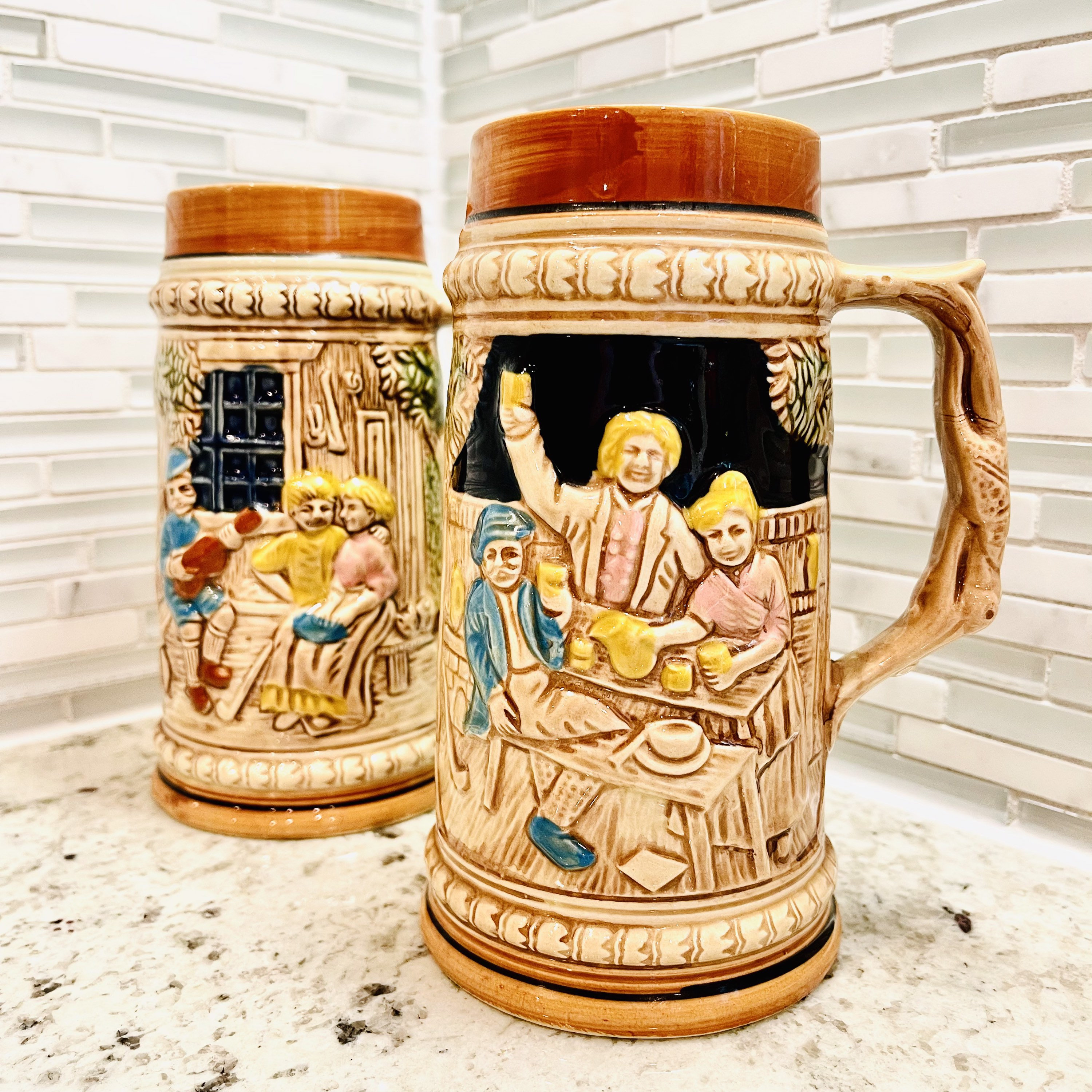 Terrific Vintage Beer Steins Made In Japan Pictures