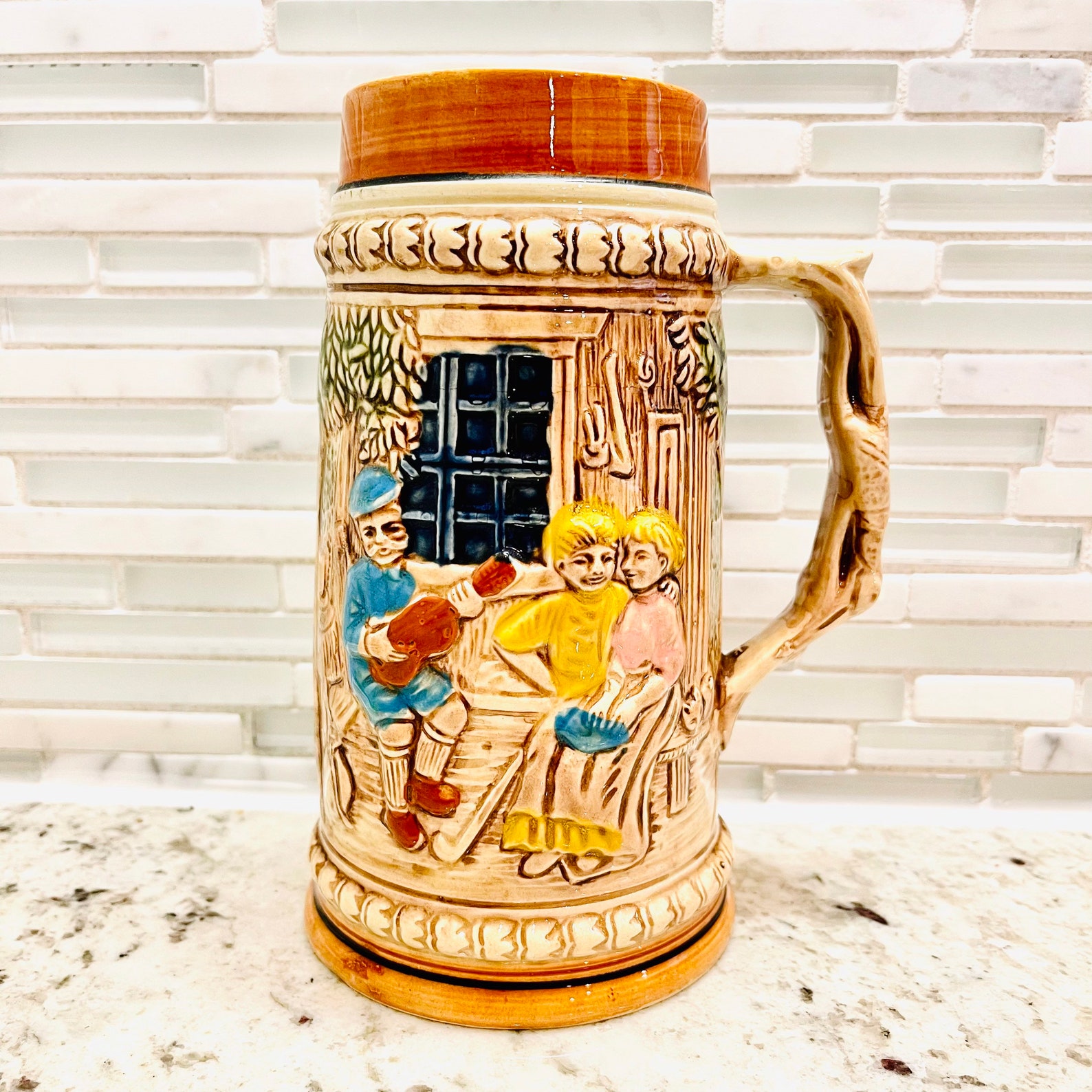 Vintage Beer Steins Made in Japan Vintage Japanese Steins - Etsy