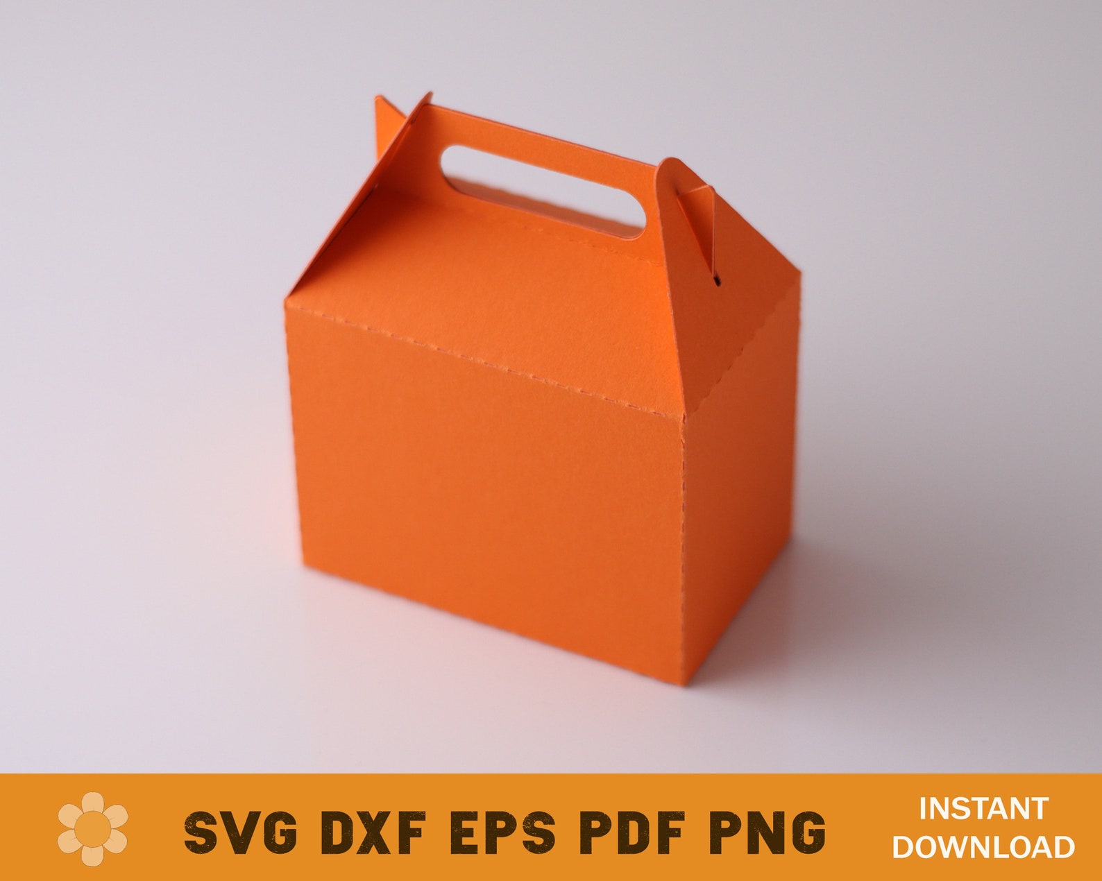 Mini Gable Box SVG Mini Gable Box Template Box Template Box - Etsy