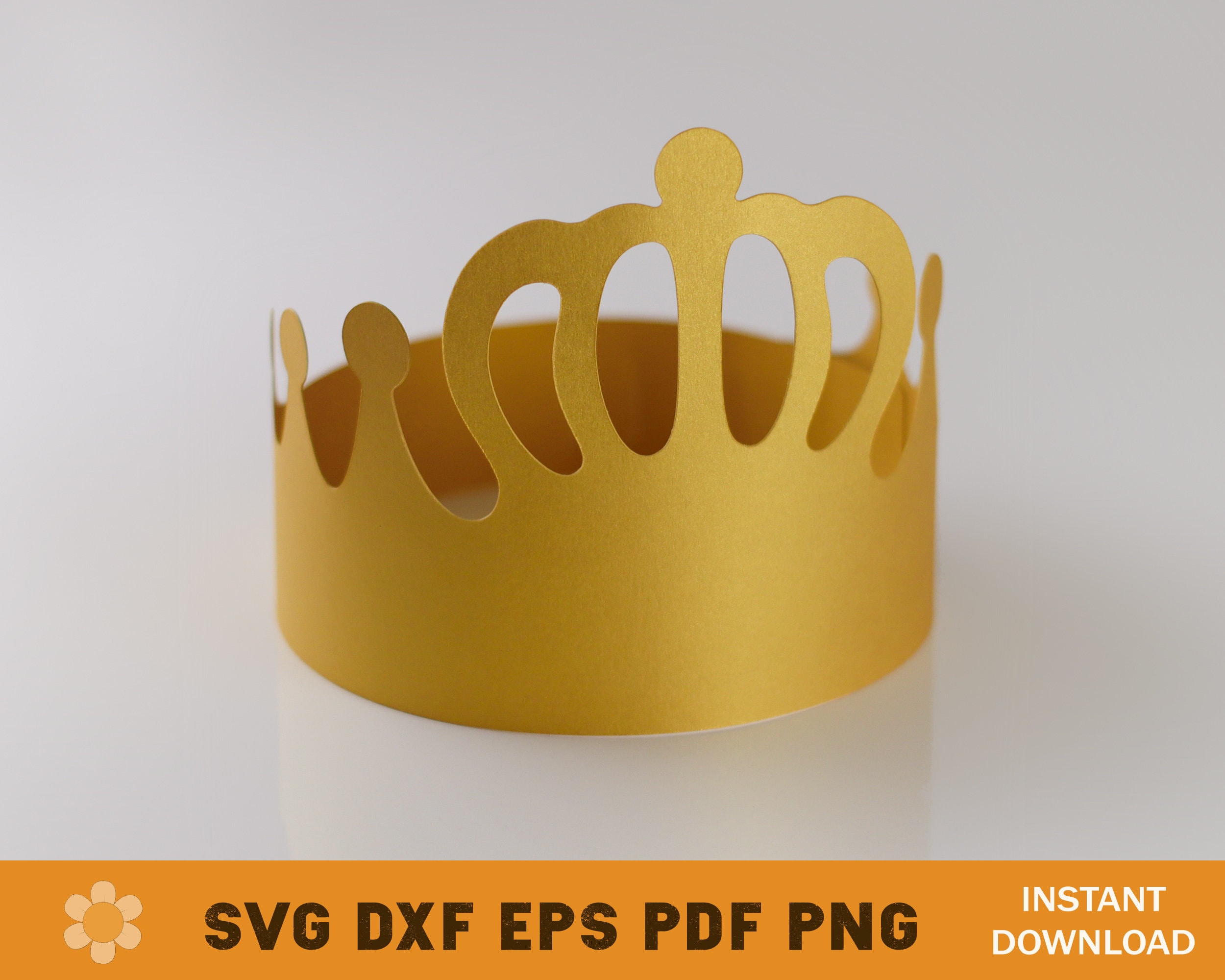 Party Crown SVG Template Tiara SVG Template Party Hat SVG - Etsy UK