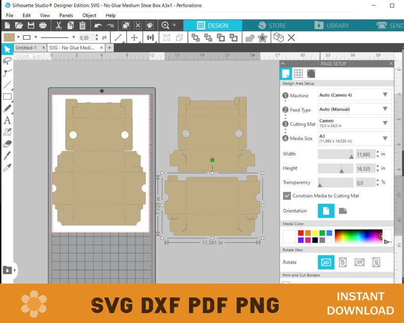 Shoe Box SVG Template Label Editable Shoe Box Label - Etsy Australia