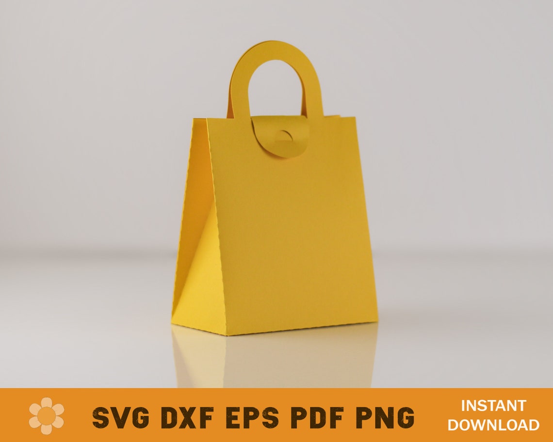 Gift Bag SVG Template Gift Box SVG Favor Box SVG Cricut Cut - Etsy