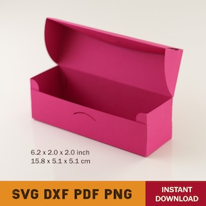 Macaron Box SVG Template, Cookie Box Template, Cricut Cut Files ...