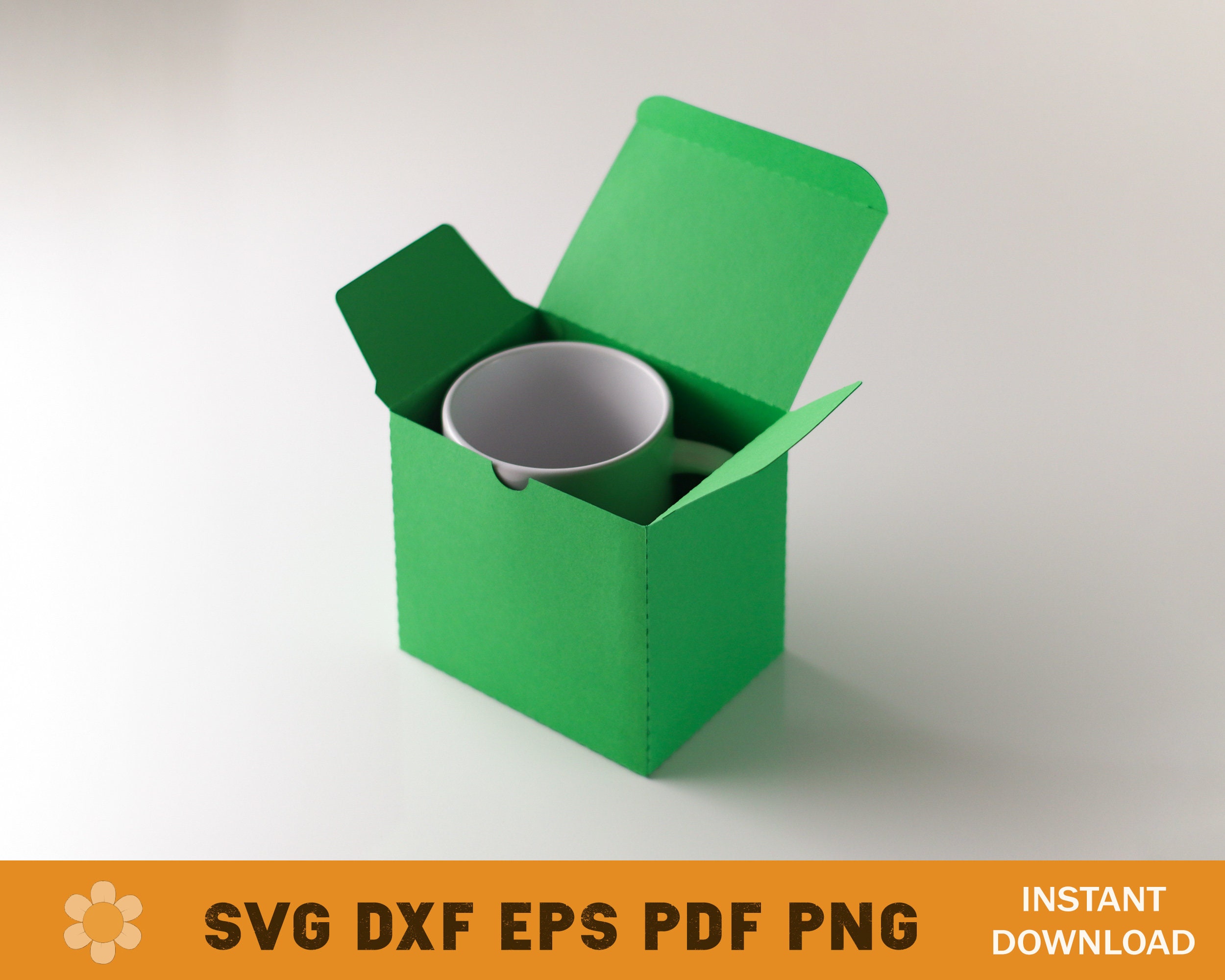 15oz Mug Box SVG Template Mug Box SVG Mug Box DXF Cricut - Etsy Australia