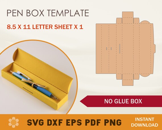 Pen Box SVG Pen Box Template Pen Holder SVG Epoxy Pen Box - Etsy Australia