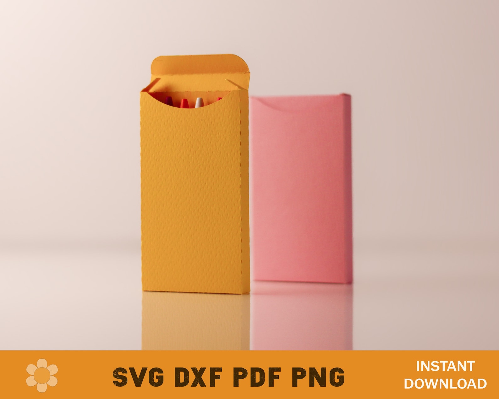 Crayon Box SVG Template Wax Crayon Box Template Crayon Favor - Etsy Canada
