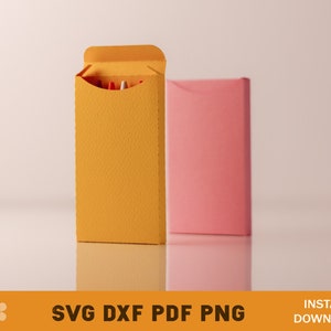 Crayon Box SVG Template, Wax Crayon Box Template, Crayon Favor Box ...
