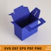 Mini Flat Top Gable Box Template Gable Box SVG Box With - Etsy