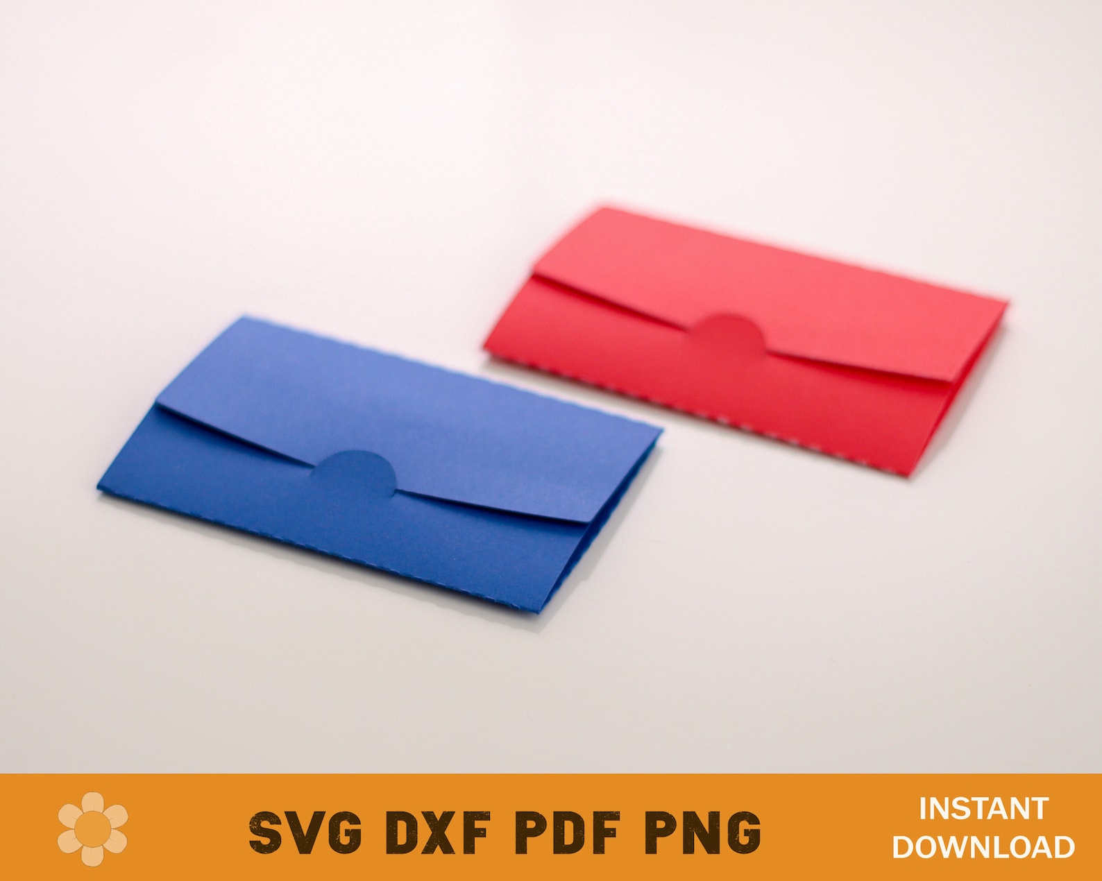 Gift Card Envelope SVG Template: Cricut & Silhouette Cut Files (digital ...