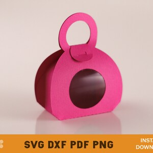 Purse Box SVG Template, Mini Purse SVG, Mini Bag Template, Cricut Cut ...