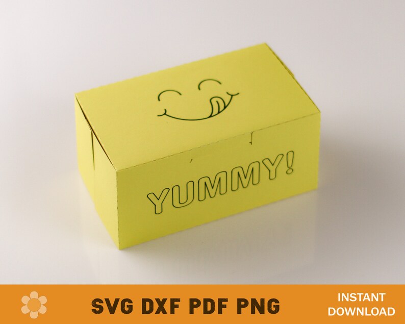 Treat Box SVG Template Snack Box SVG Food Box SVG Cricut - Etsy UK