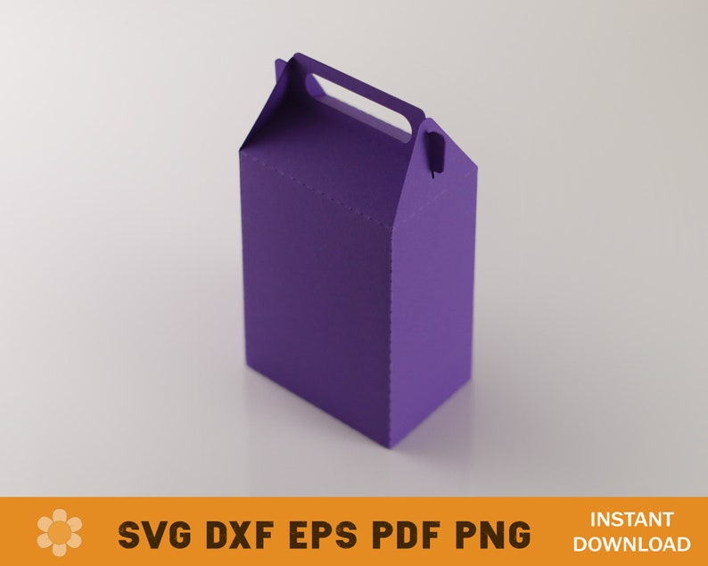 Tall Gable Box SVG Template Gable Box Template Favor Box - Etsy