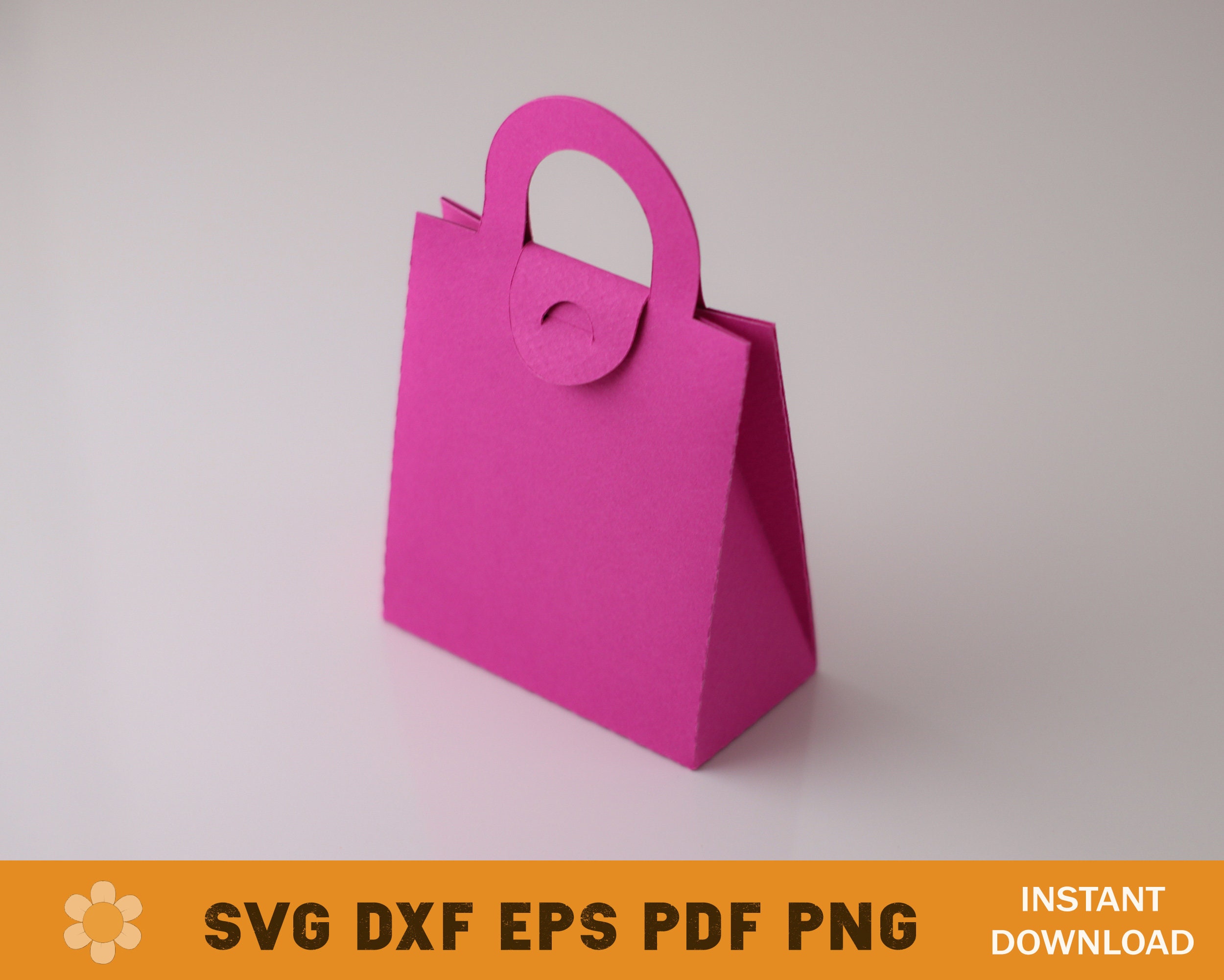 Gift Bag Template, Gift Bag SVG, Gift Box SVG, Favor Box SVG, Cricut ...