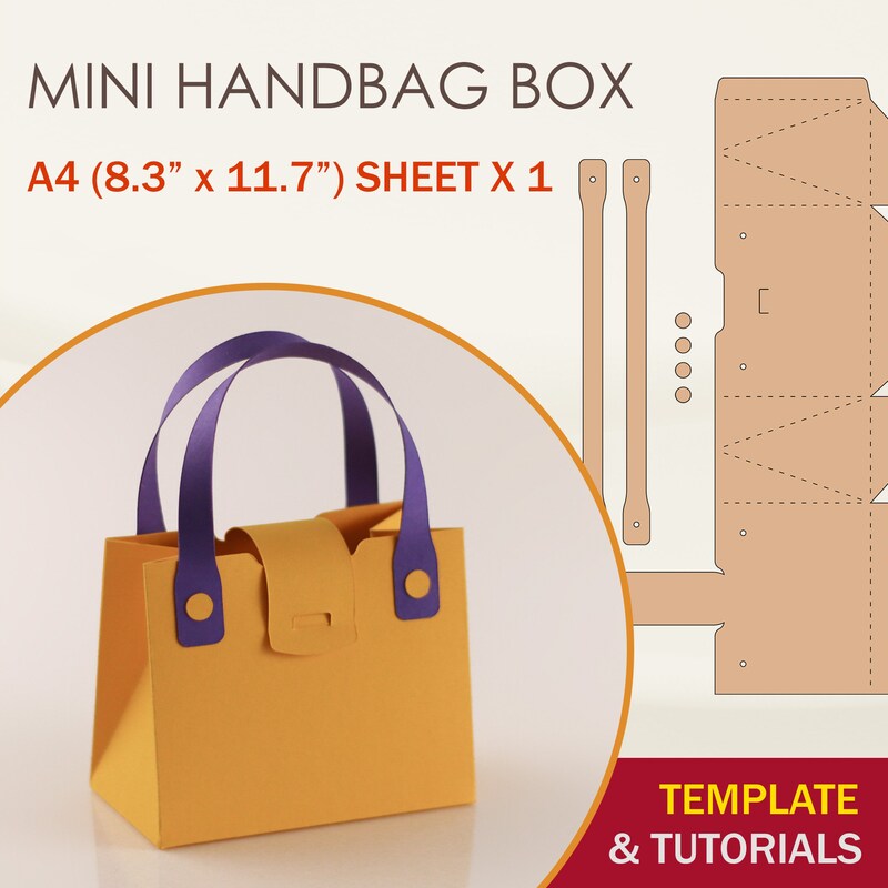 Paper Purse Svg - Etsy