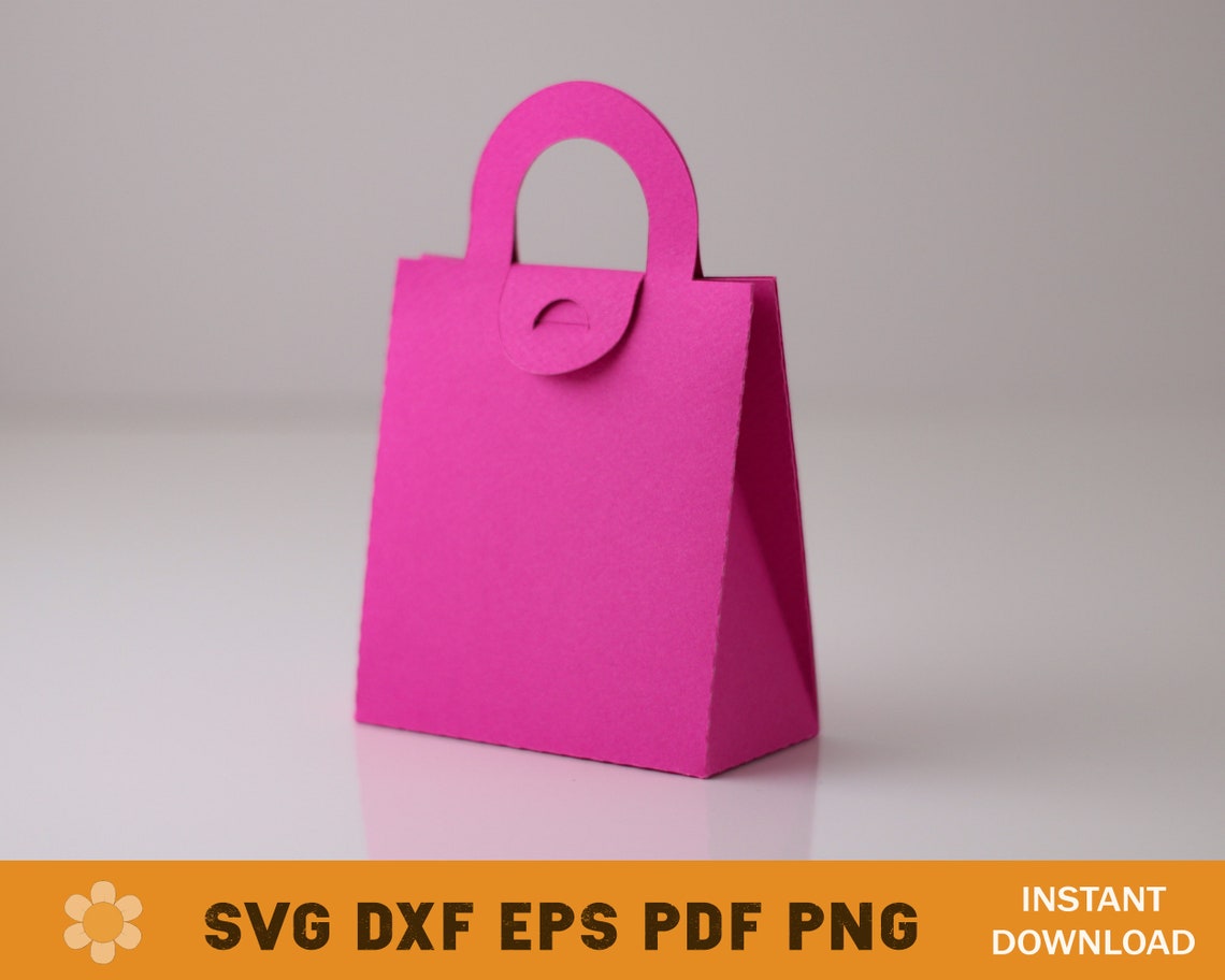 Gift Bag Template Gift Bag SVG Gift Box SVG Favor Box SVG - Etsy