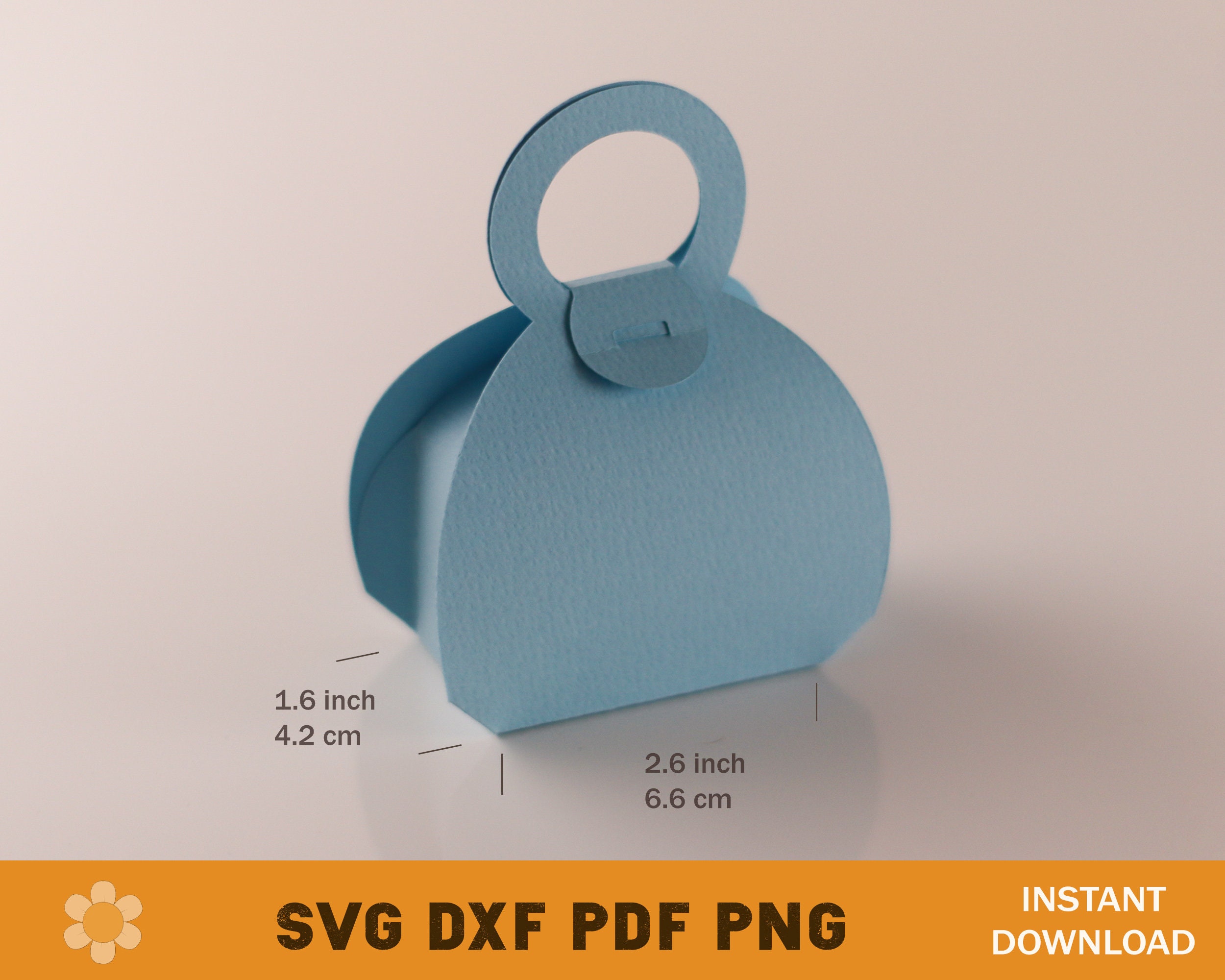 Purse Box SVG Template Mini Purse SVG Mini Bag Template - Etsy UK
