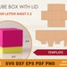 Mini Toolbox SVG Template Gift Box Template Favor Box - Etsy