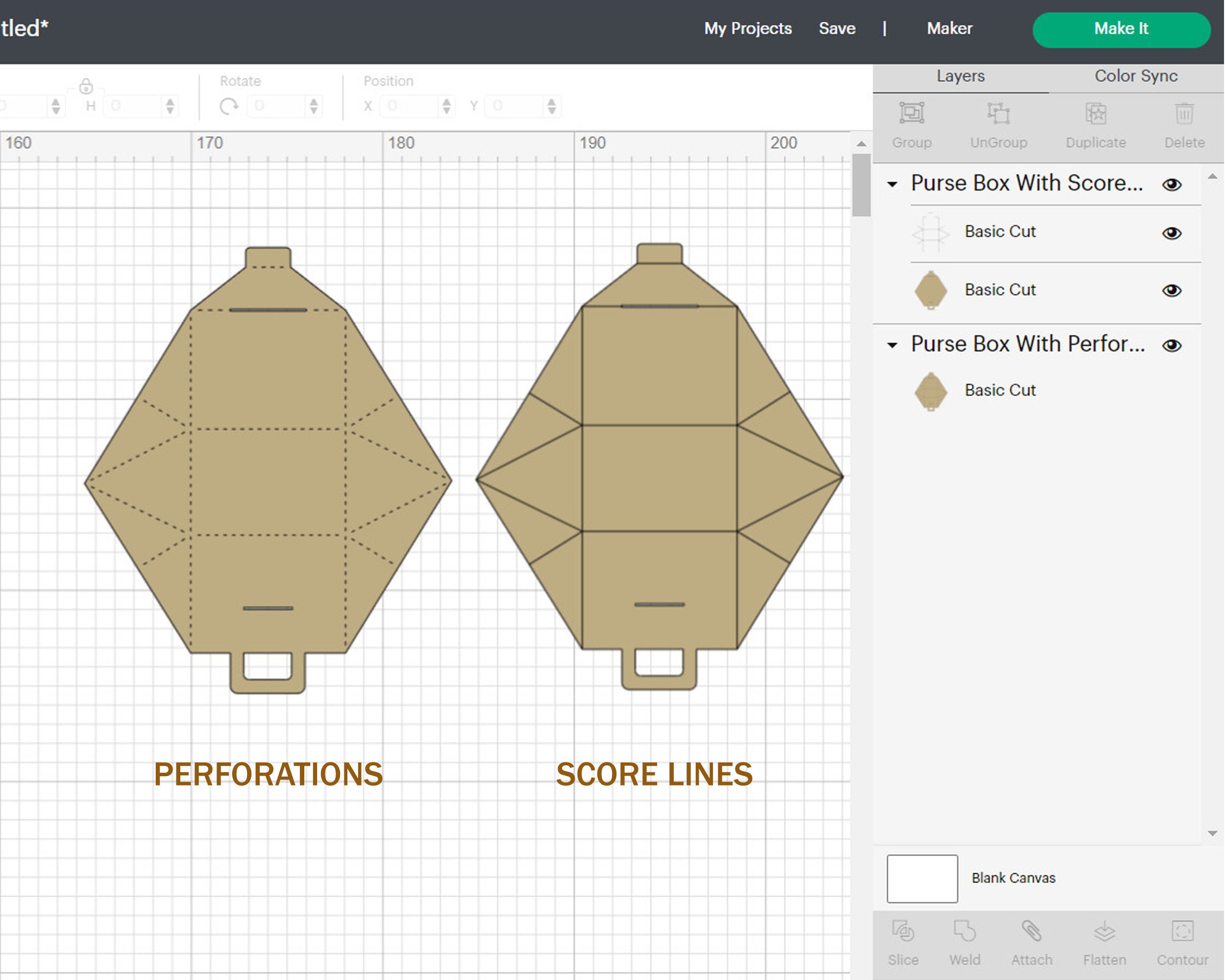 Gift Box SVG Box SVG Box Template Purse Box Box Template - Etsy