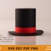Mini Top Hat SVG Template: Paper Cylinder Hat (digital Download) - Etsy