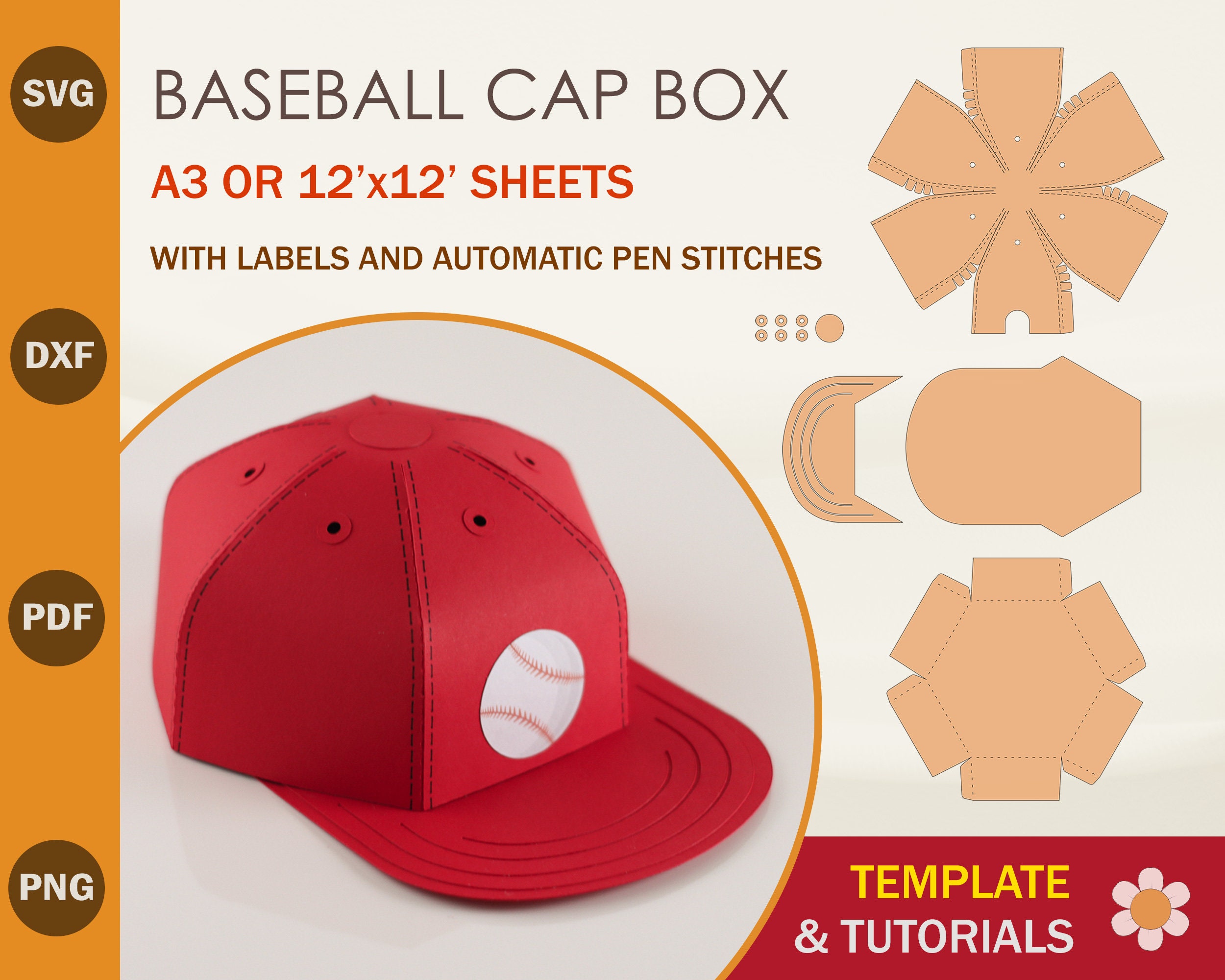 Baseball Hat Pattern