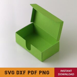 Business Card Box SVG Template, Business Card Dispenser, Cricut Cut ...