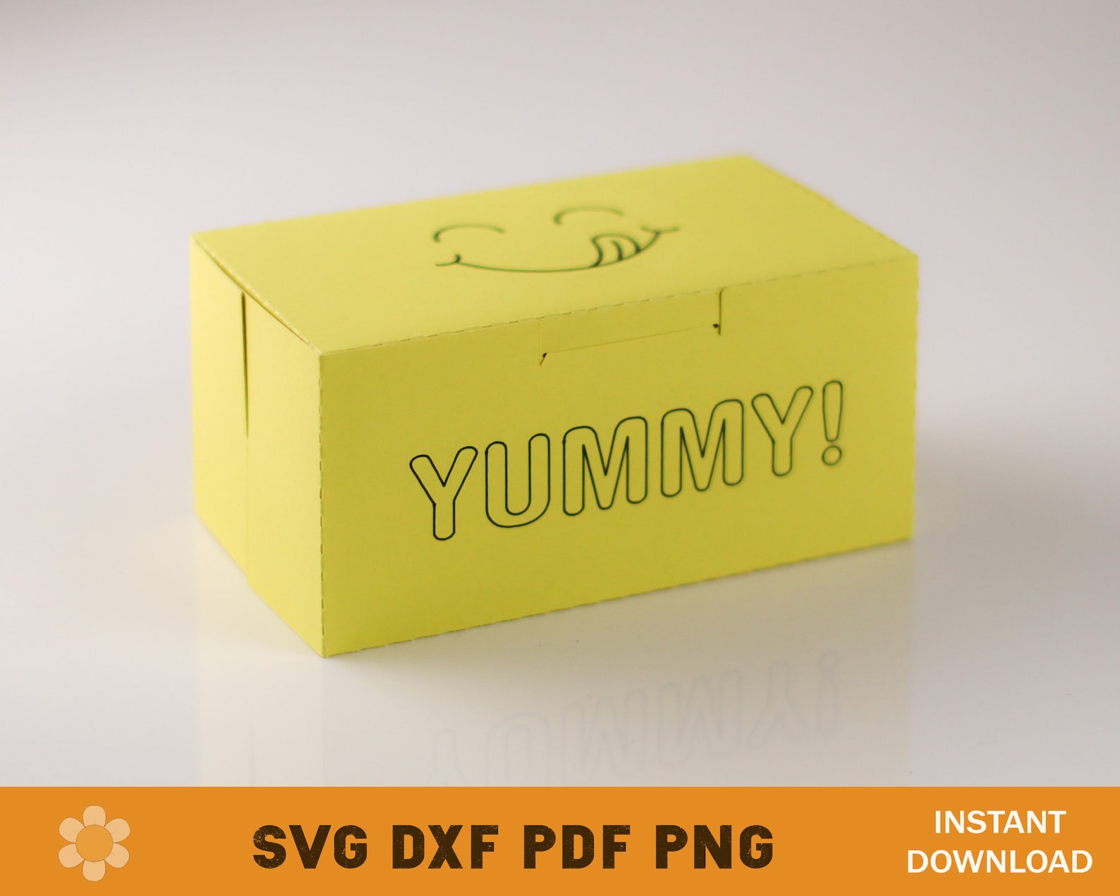 Treat Box SVG Template Snack Box SVG Food Box SVG Cricut - Etsy