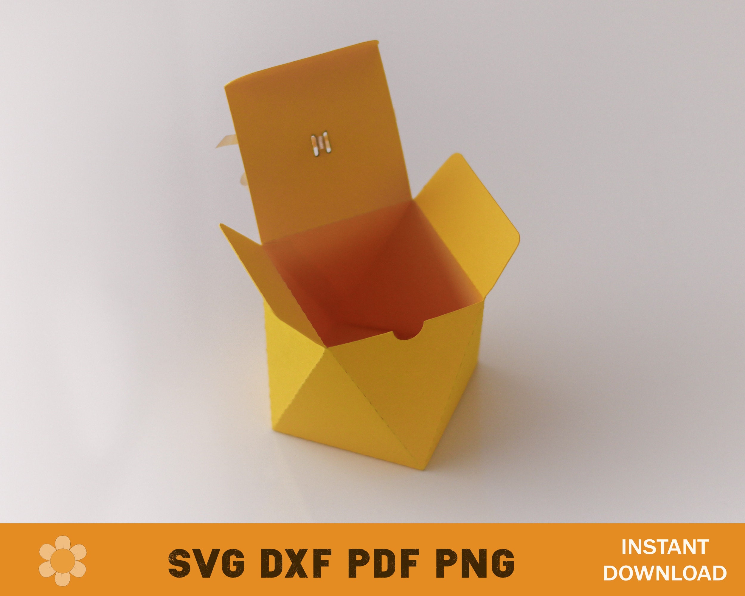 Geometric Box SVG Geometric Box Template Favor Box SVG - Etsy
